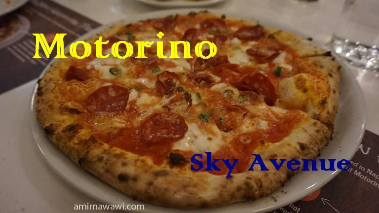 Pizza Motorino Kini di Genting Highlands - AMIRNAWAWI